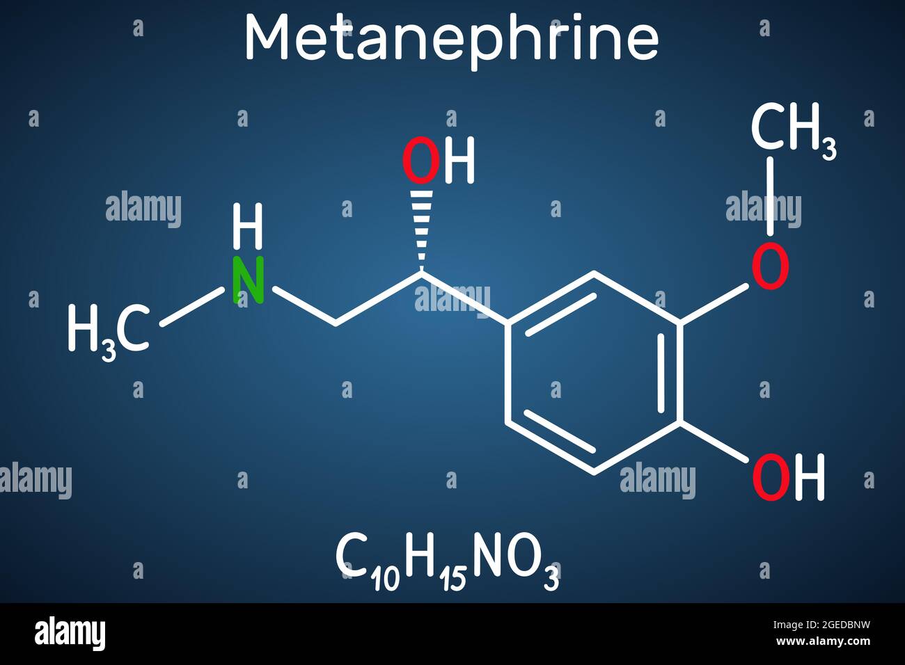 Metanephrine molecule hi-res stock photography and images - Alamy