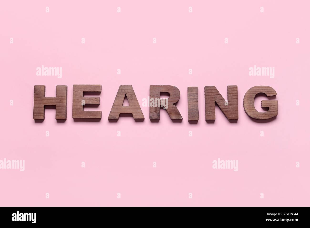Hard of hearing word hi-res stock photography and images - Alamy