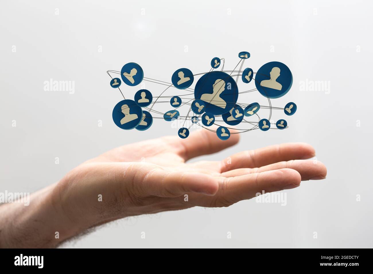 Chart team concept networking Stock Photo - Alamy
