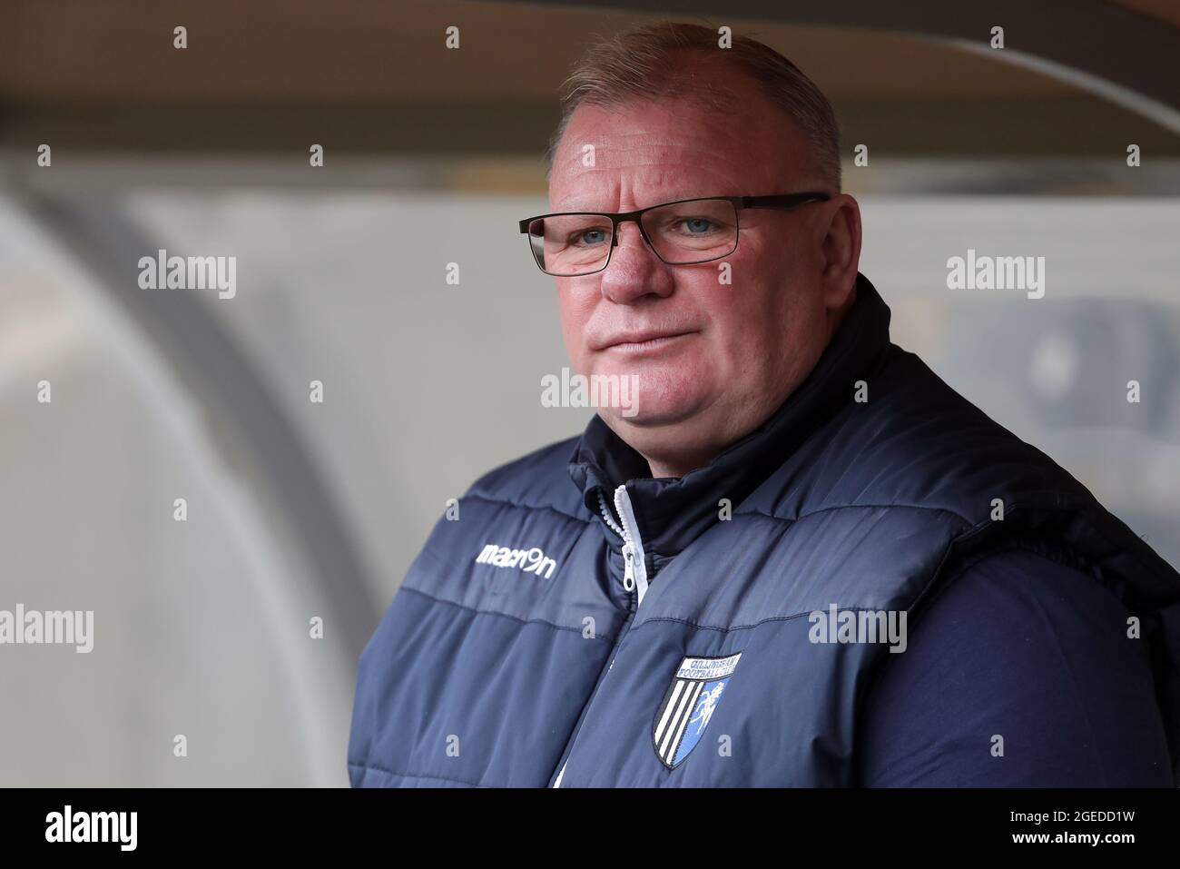 File photo dated 27-03-2021 of Gillingham manager Steve Evans. Issue ...