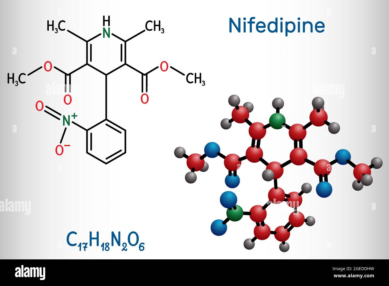 Dihydropyridine calcium channel blocker Stock Vector Images - Alamy