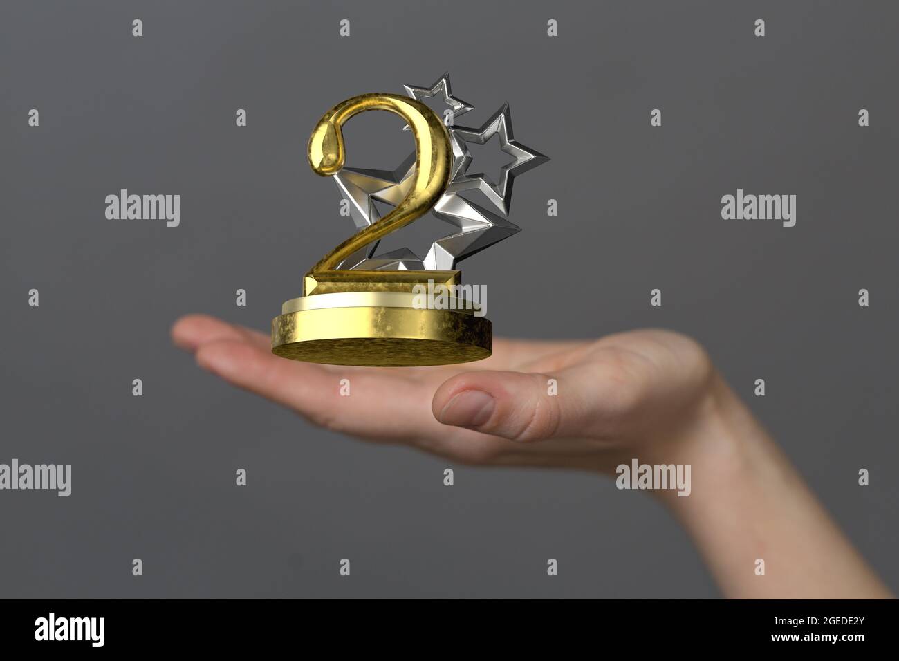Rank 2 ribbon hi-res stock photography and images - Alamy