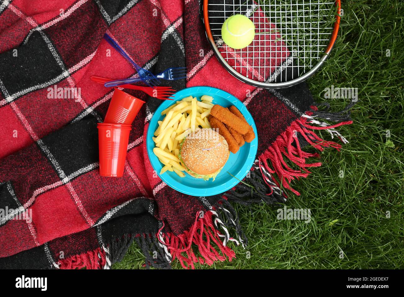 Food of tennis hi-res stock photography and images - Alamy