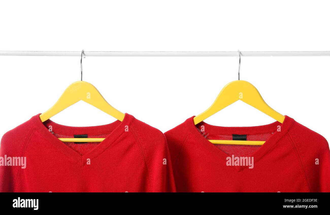 Stylish school uniform on white background Stock Photo - Alamy