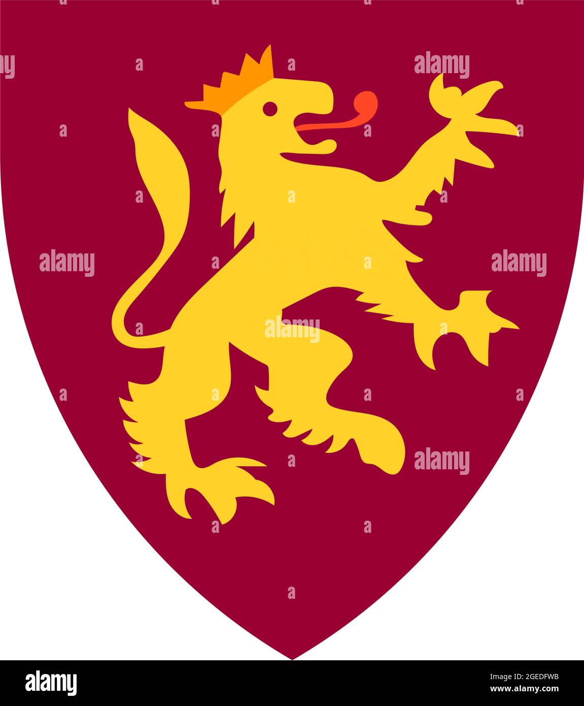Arms red lion Stock Vector Images - Alamy