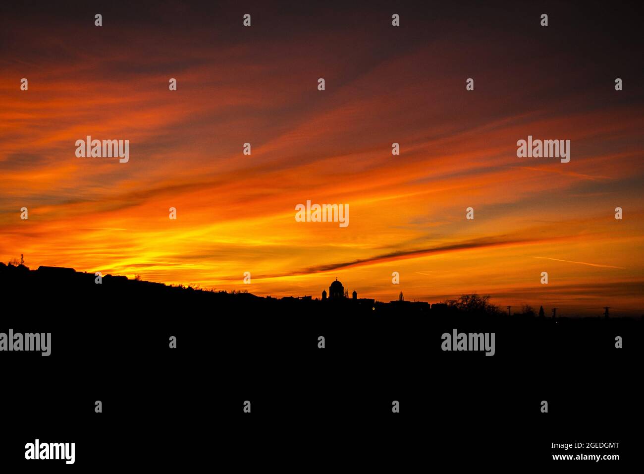 Fire sky hi-res stock photography and images - Alamy