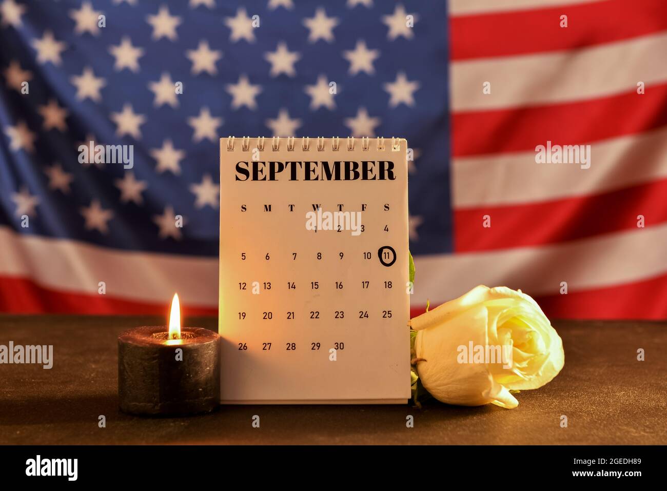 Calendar september 2001 hi-res stock photography and images - Alamy