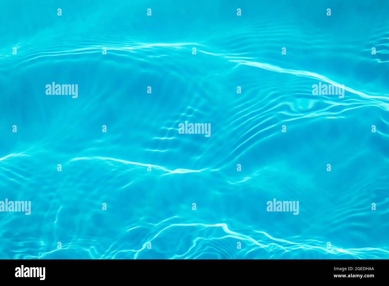 Clear water in swimming pool Stock Photo - Alamy