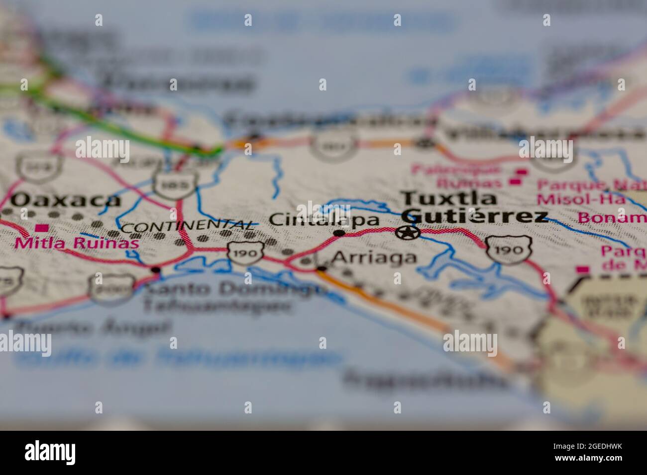Cintalapa map hi-res stock photography and images - Alamy