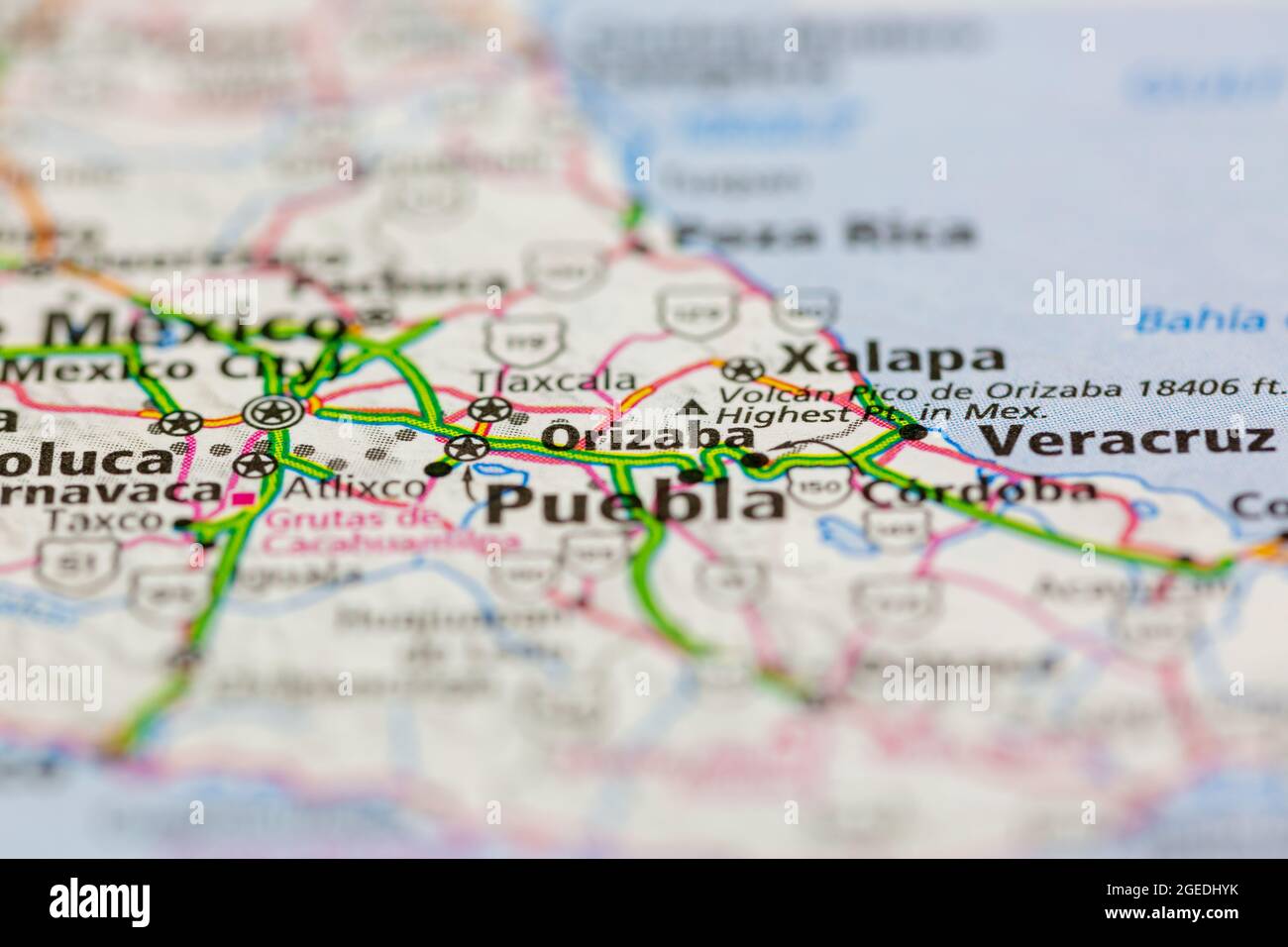 Orizaba Mexico Map