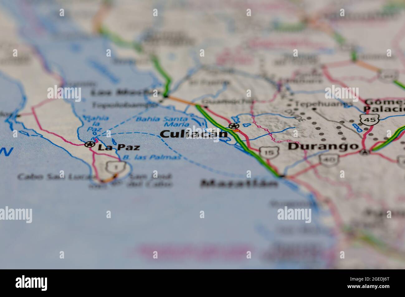 Culiacan Mexico Map High Resolution Stock Photography and Images - Alamy