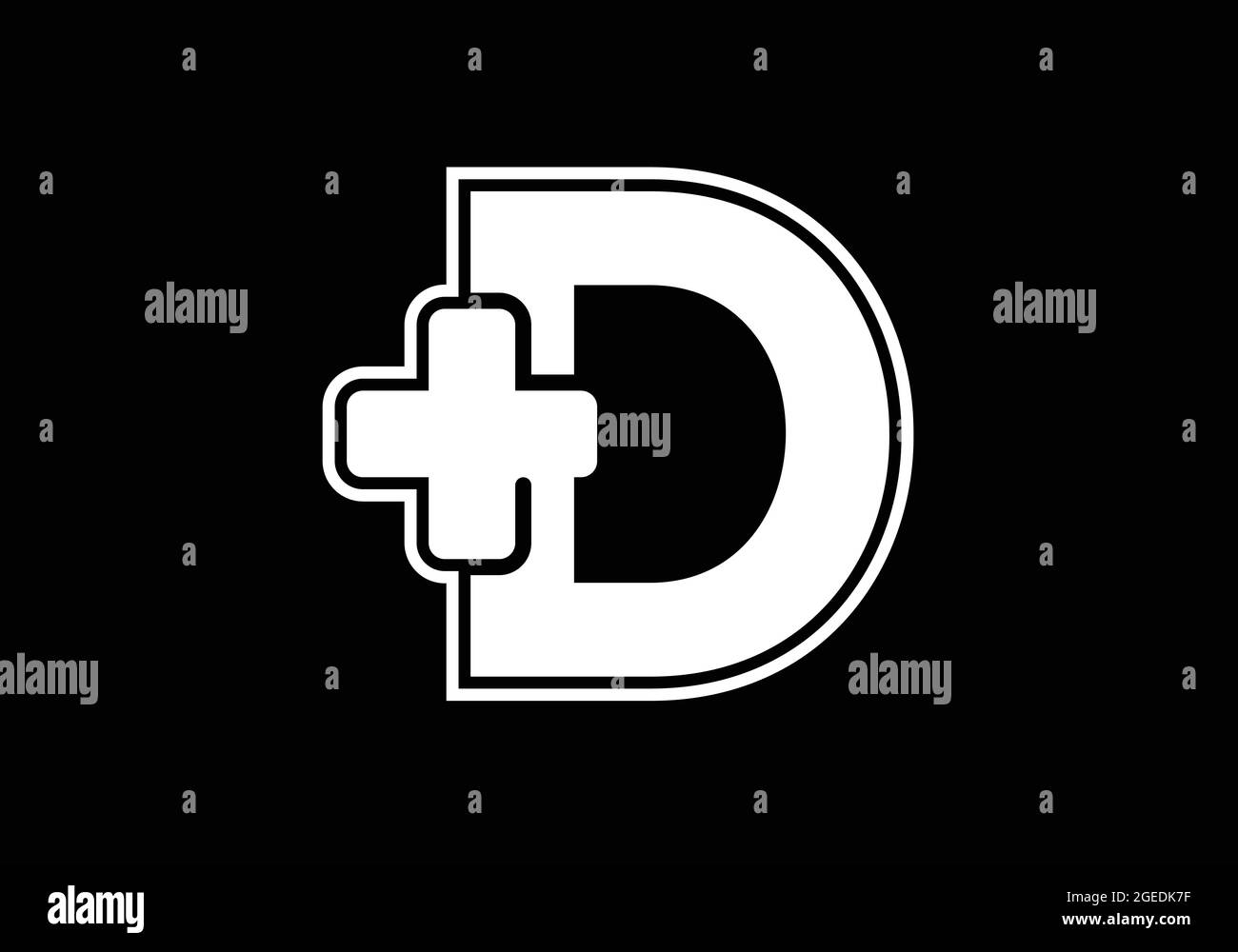 Healthcare marketing logo Black and White Stock Photos & Images - Alamy