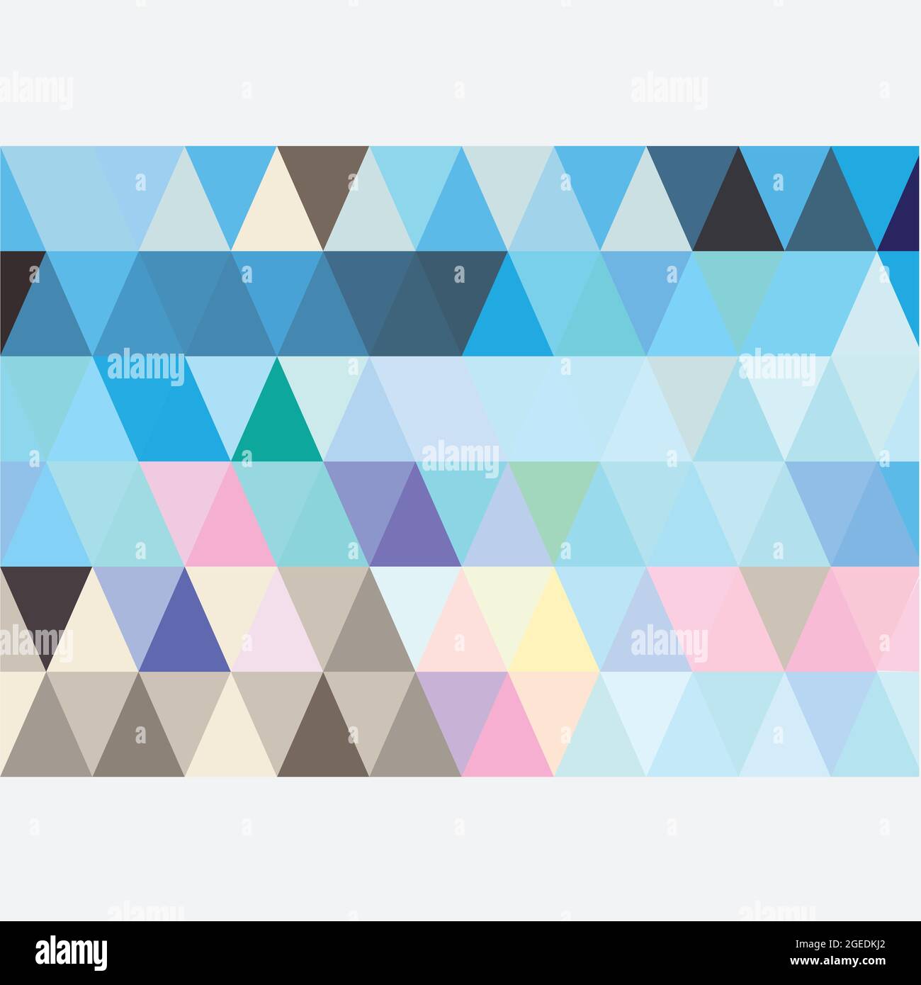 pattern vector triangle with full color, the pattern can be used for ...