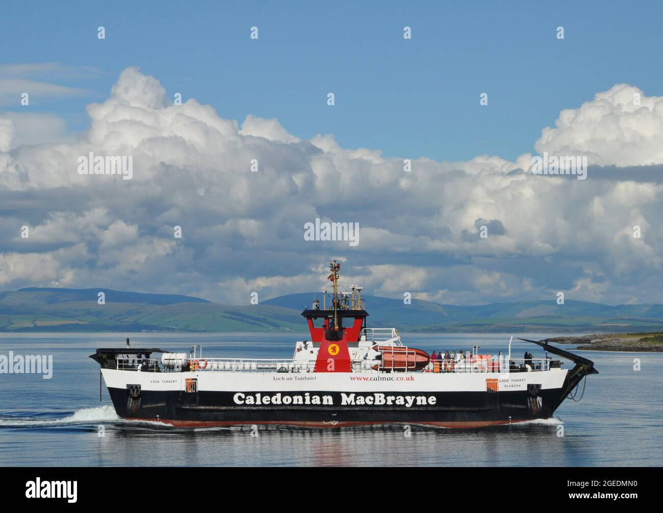 Claonaig to lochranza ferry isle of arran hi-res stock photography and ...