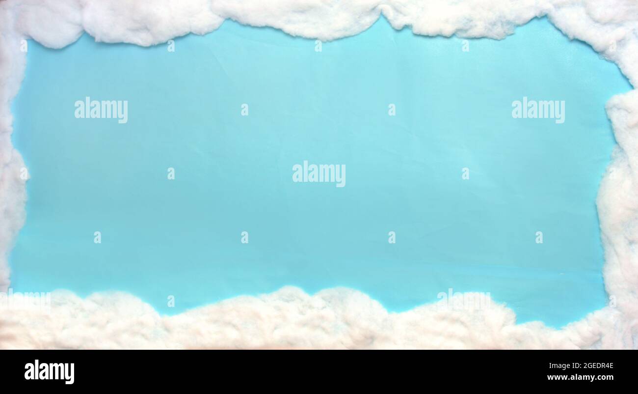 Elementary School bulletin board resembles a blue sky filled with ...