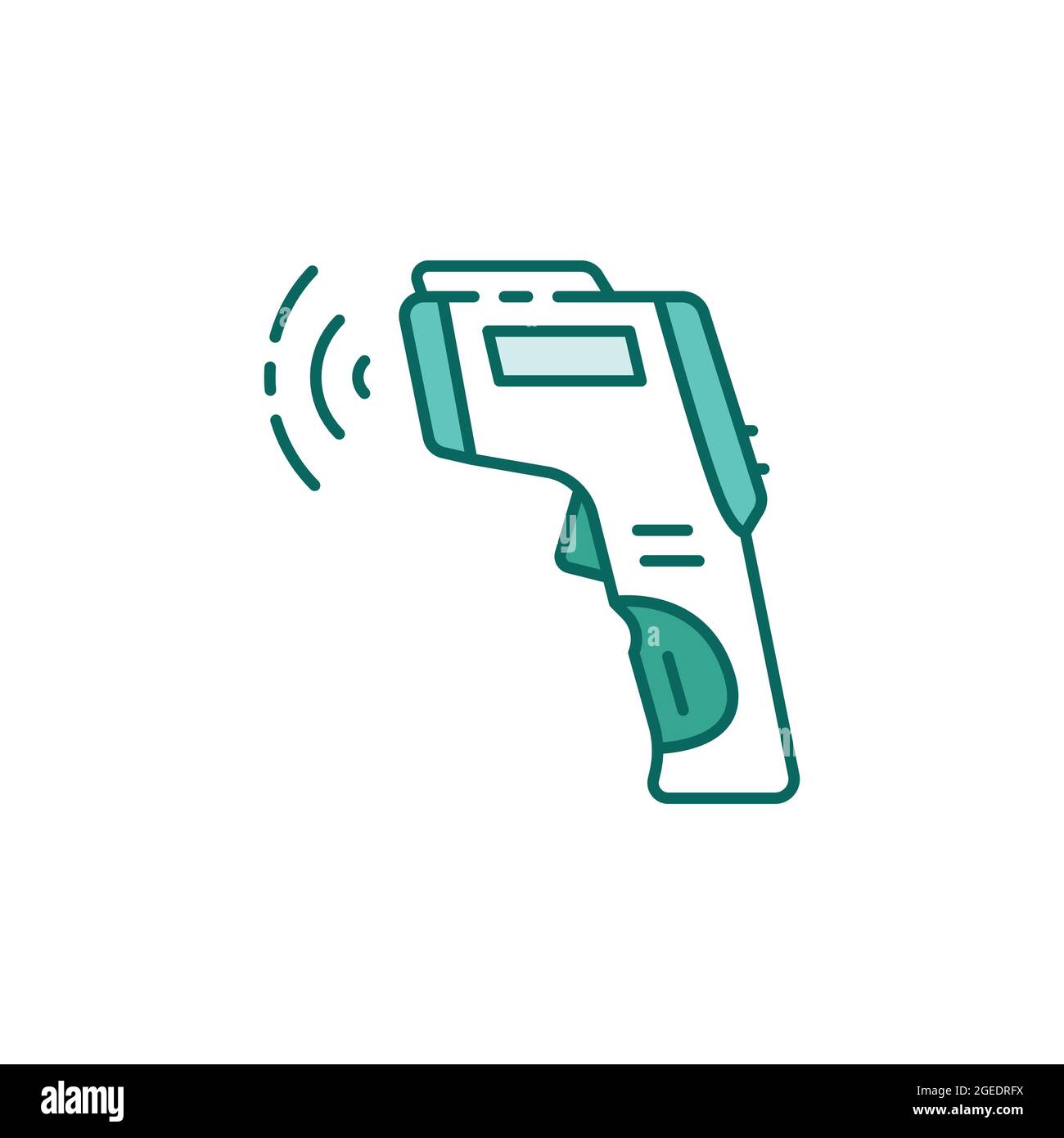 Contact gun icon simple hi-res stock photography and images - Alamy