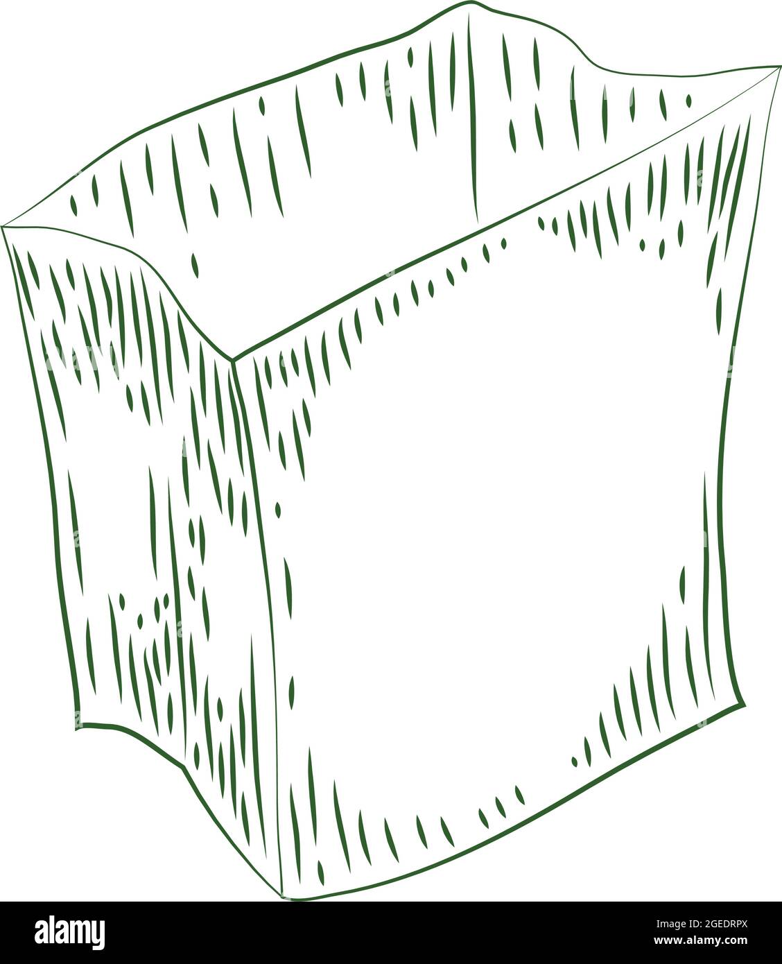 paper bag sketch style icon Stock Vector Image & Art - Alamy