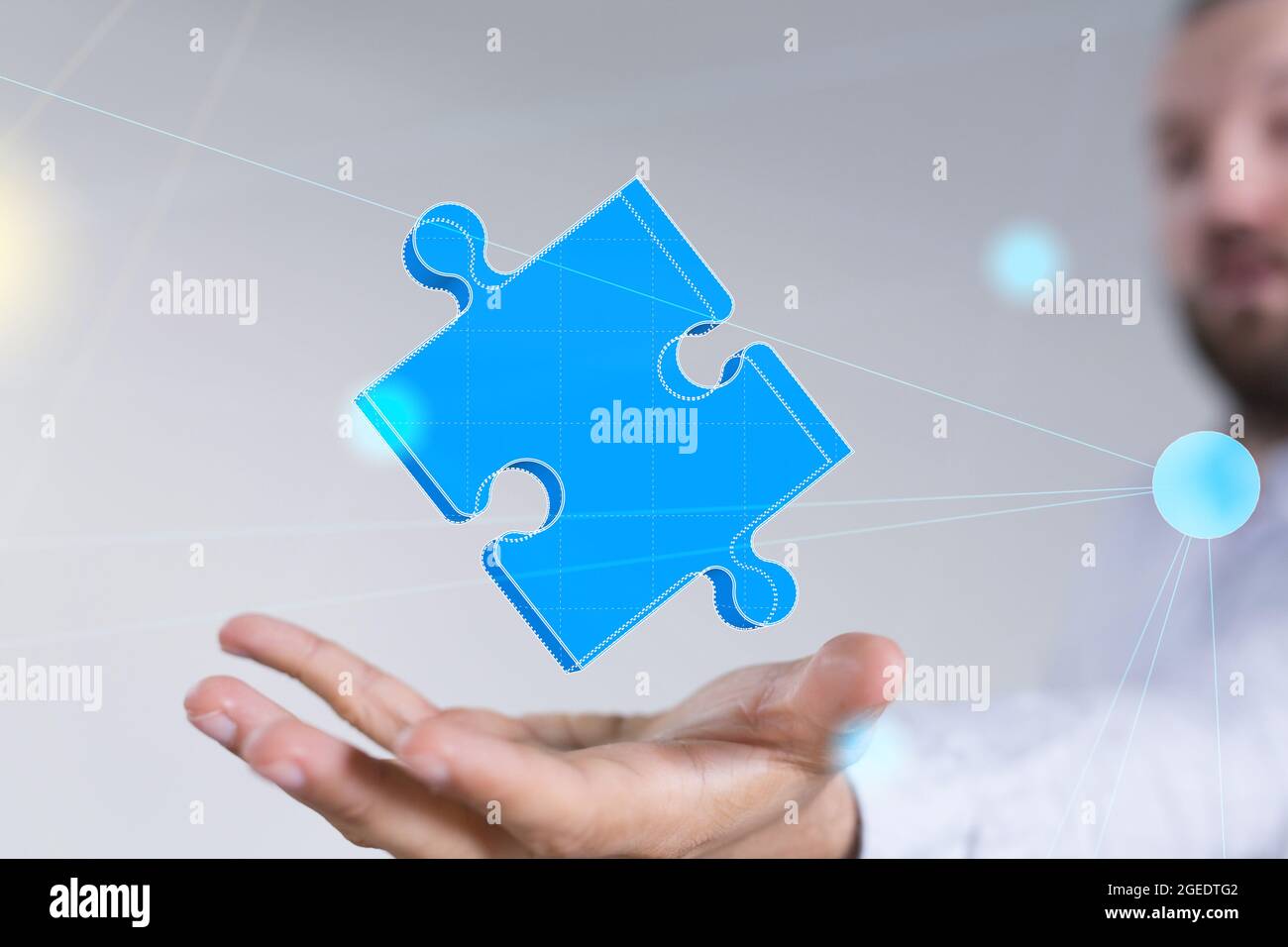 Business solution abstract concept hi-res stock photography and images ...