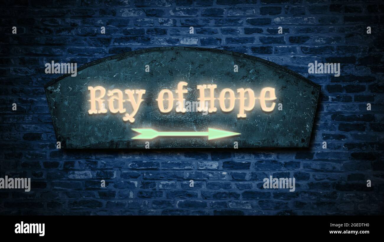 Street sign way ray hope hi-res stock photography and images - Alamy