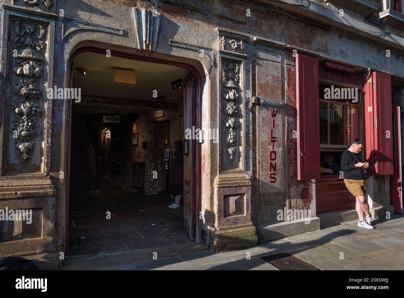 Wilton's Music Hall, a 19th century grade II listed building, London ...