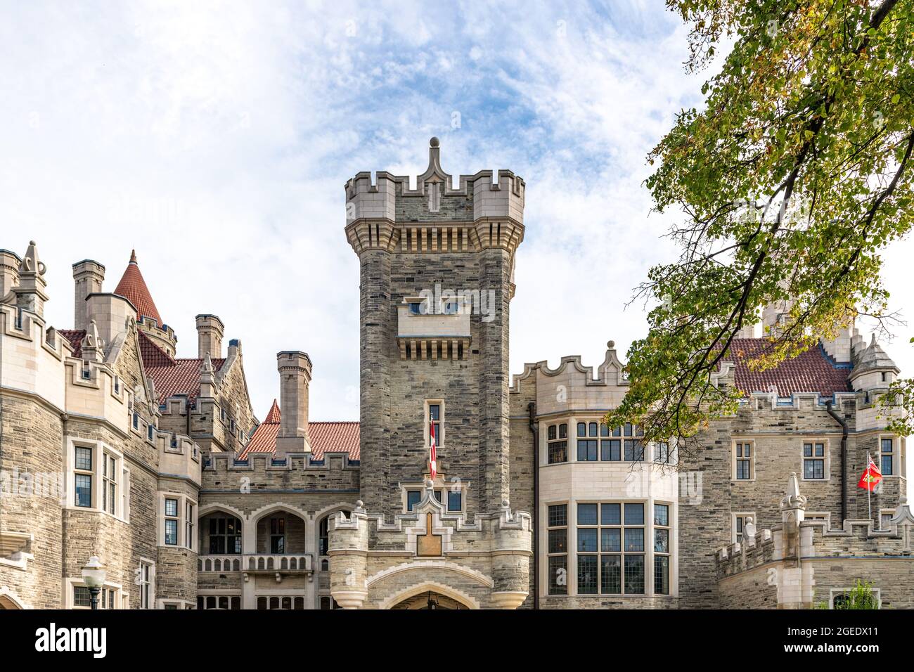 Gothic revival architecture casa loma hi-res stock photography and ...