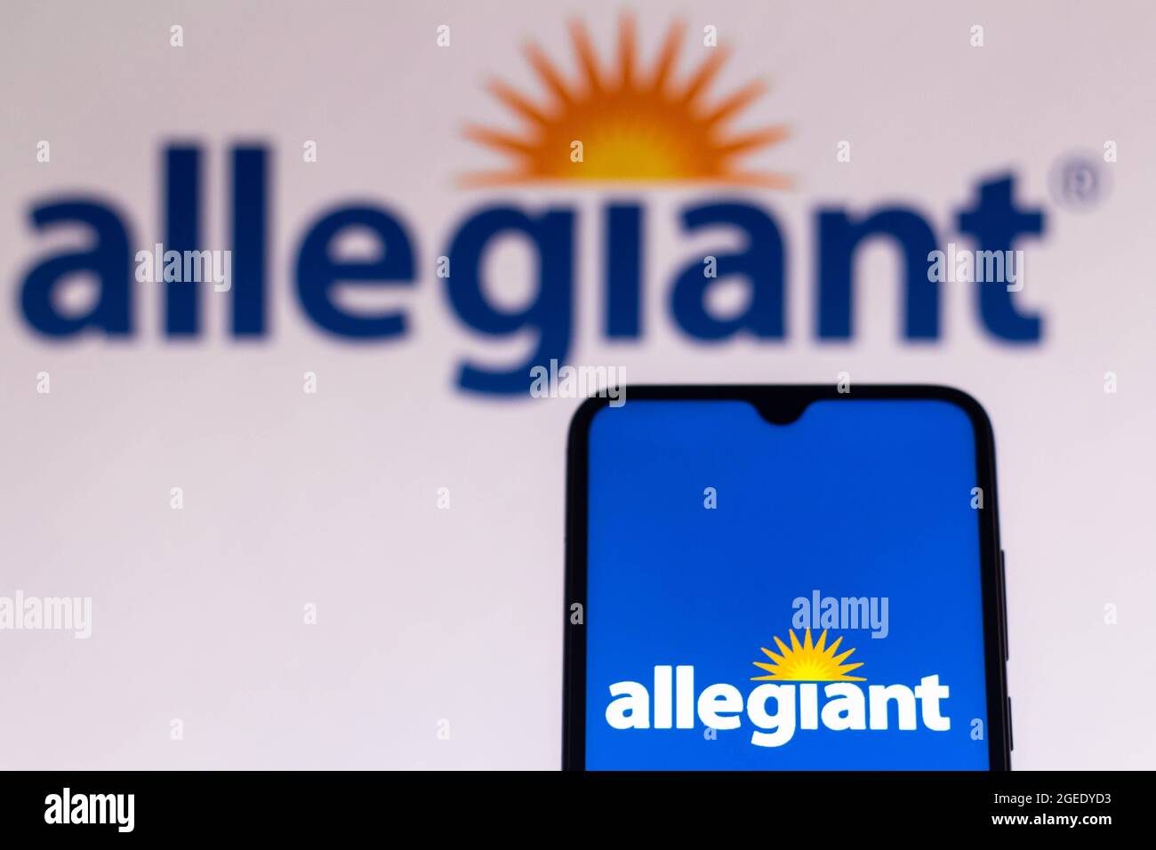 Allegiant logo hi-res stock photography and images - Alamy