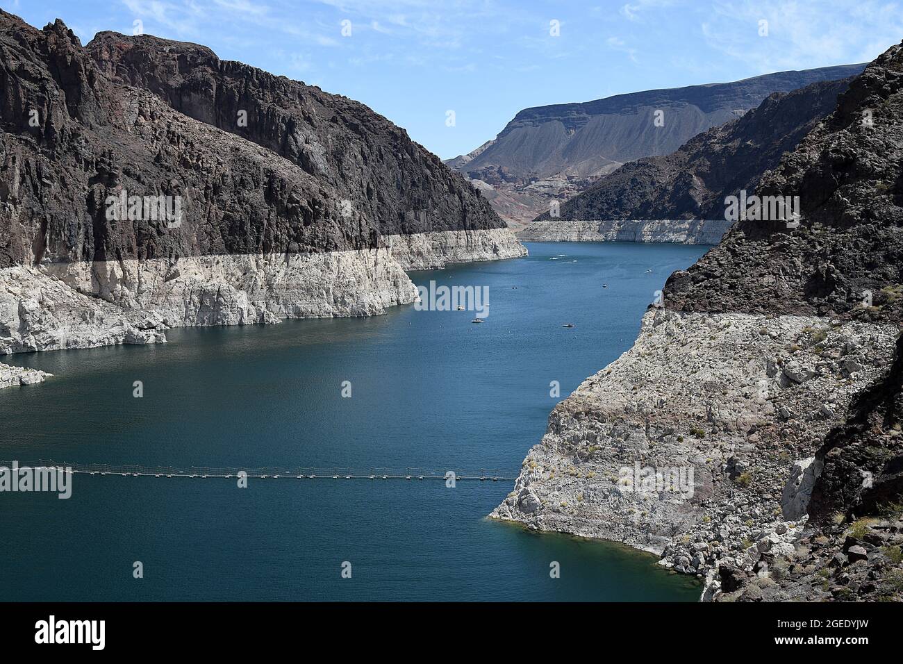 hOOVER DAM /ARIZONA /NEVADA/USA/02JUNE 2018 Hoover Dam was built during ...