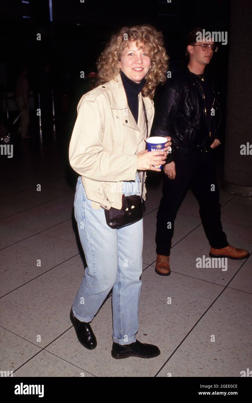 LOS ANGELES - MARCH 25: Actress Nancy Allen on March 25, 1993 arriving ...