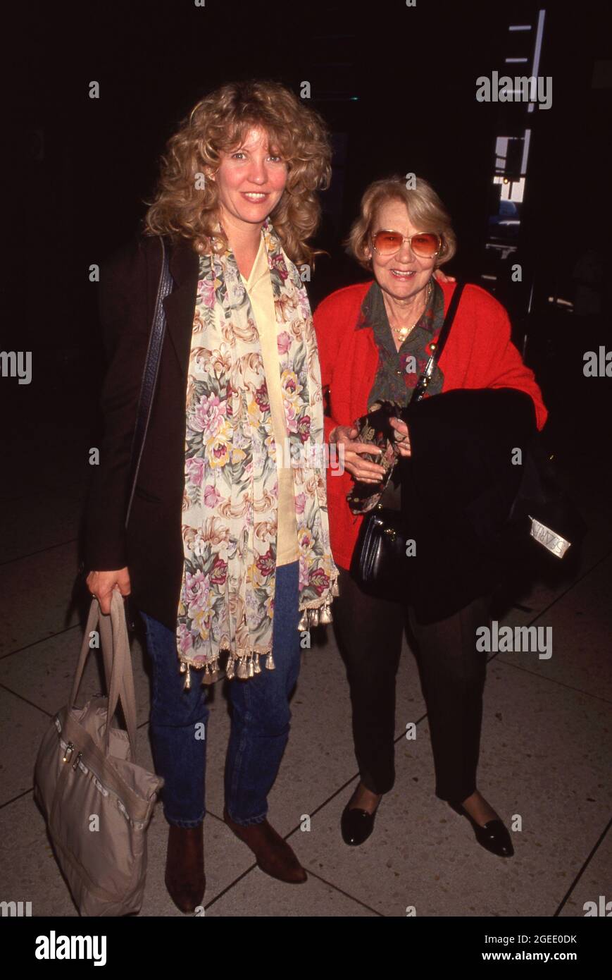 LOS ANGELES - DECEMBER 21: Actress Nancy Allen and mother Florence ...