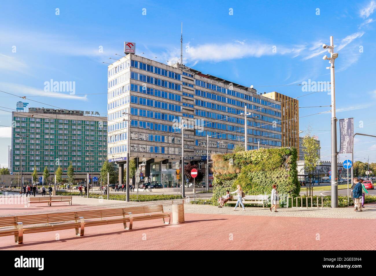 City centre of Katowice, Poland Stock Photo - Alamy