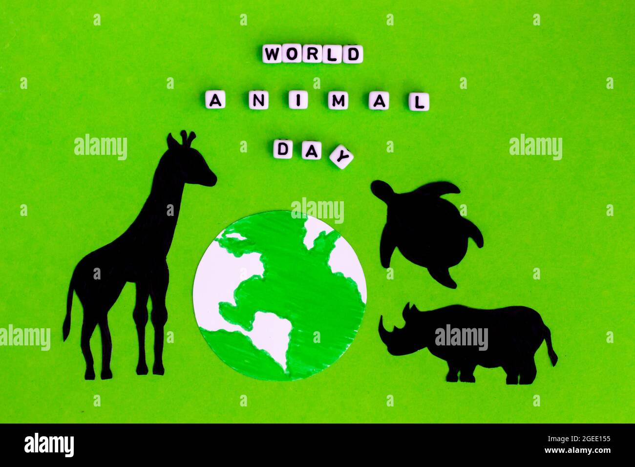 World animal day poster hi-res stock photography and images - Alamy