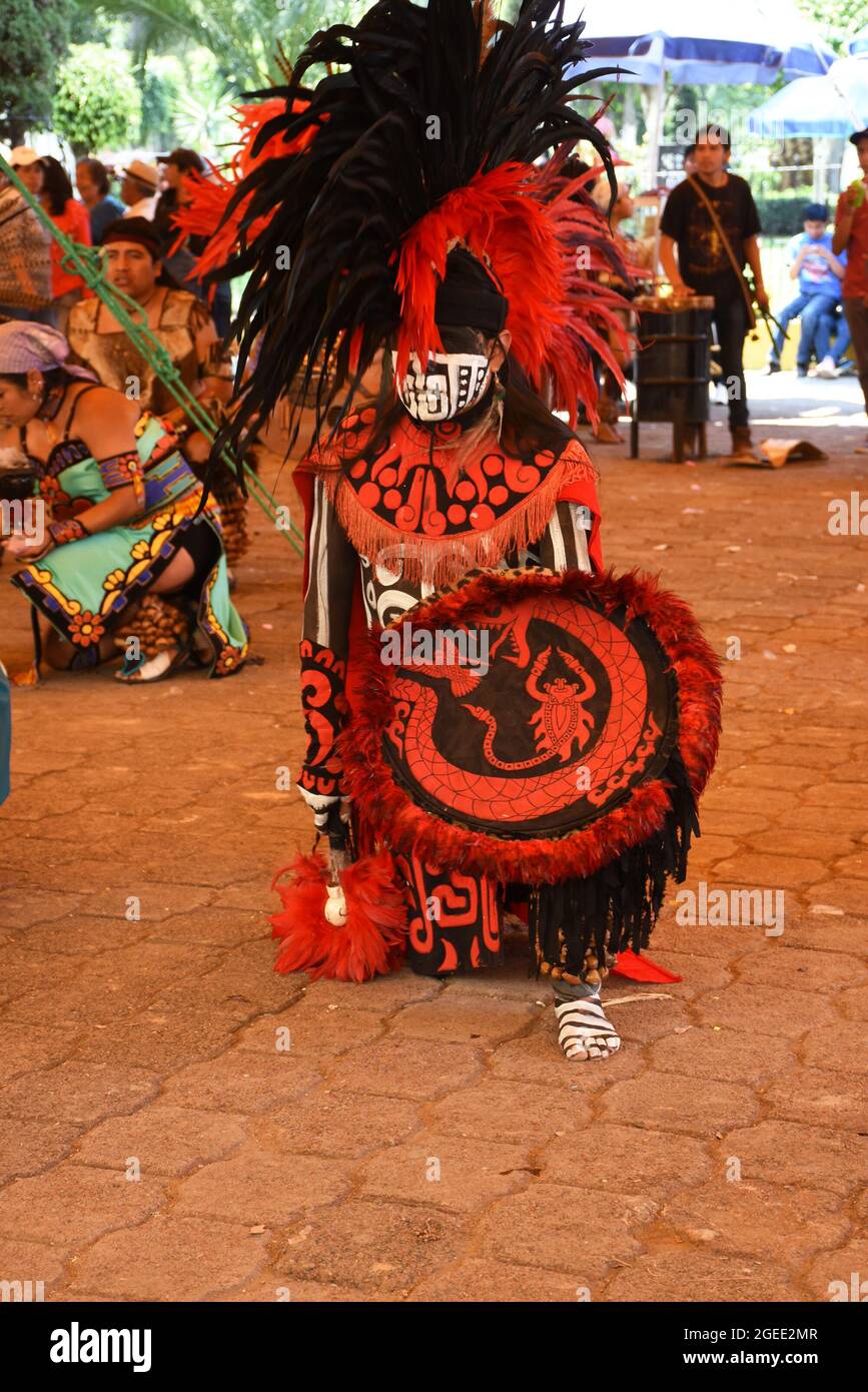 Aztec dance mexico city hi-res stock photography and images - Alamy