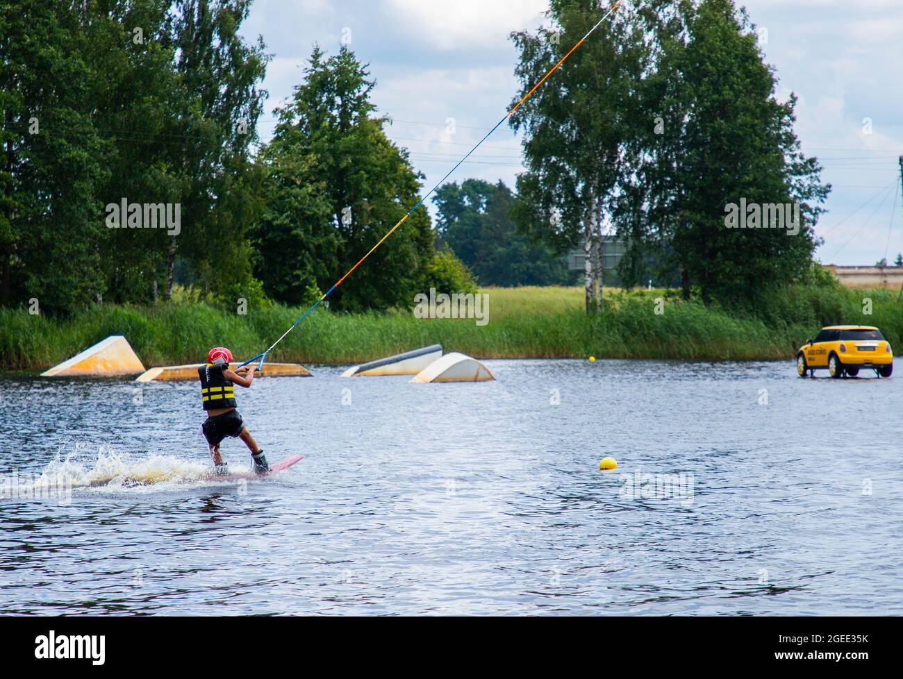 Water depth board hi-res stock photography and images - Alamy