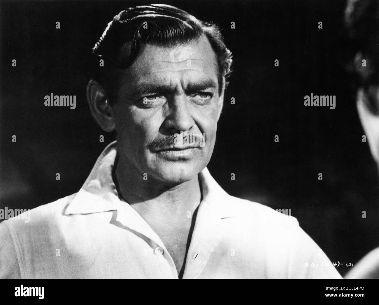 CLARK GABLE and JEAN WILLES in THE KING AND FOUR QUEENS 1956 director ...