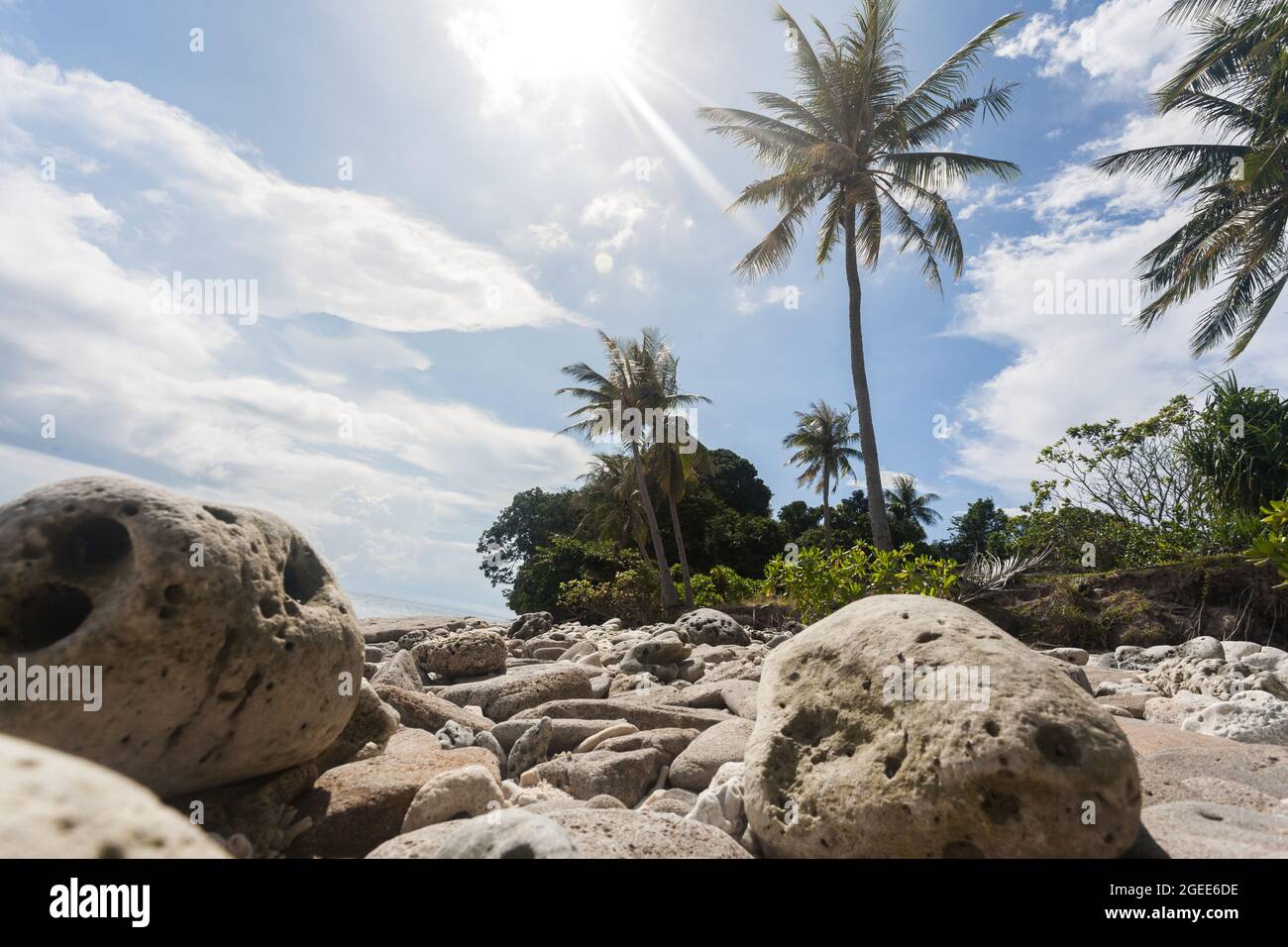 beach view on island of borneo - malaysia Stock Photo - Alamy