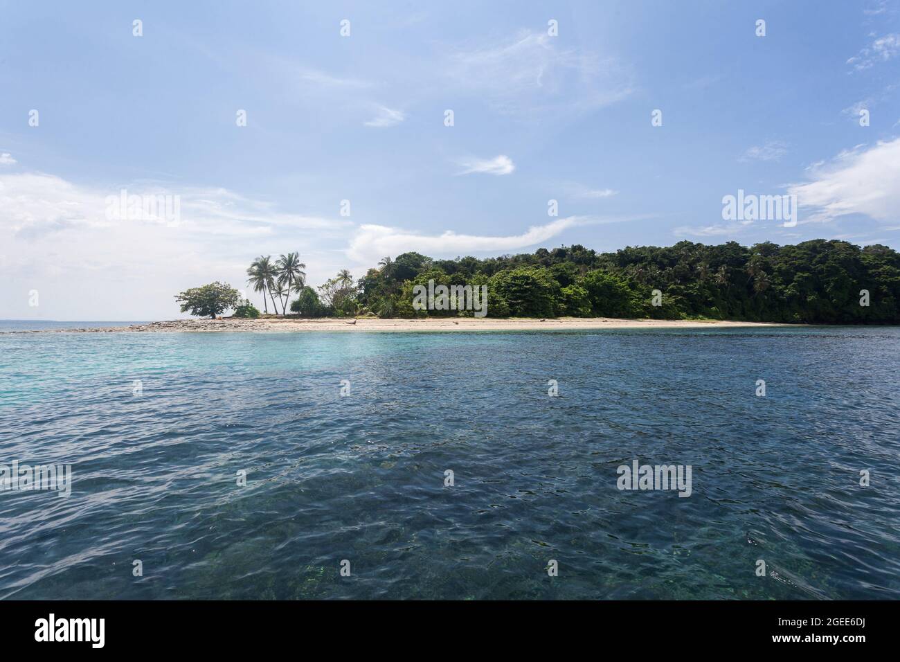 beach view on island of borneo - malaysia Stock Photo - Alamy