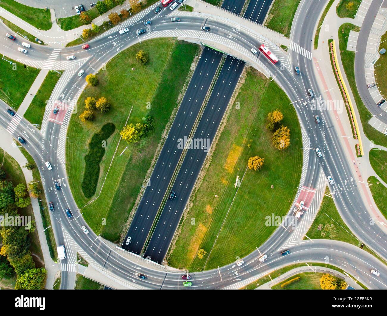 Rotary intersection hi-res stock photography and images - Alamy