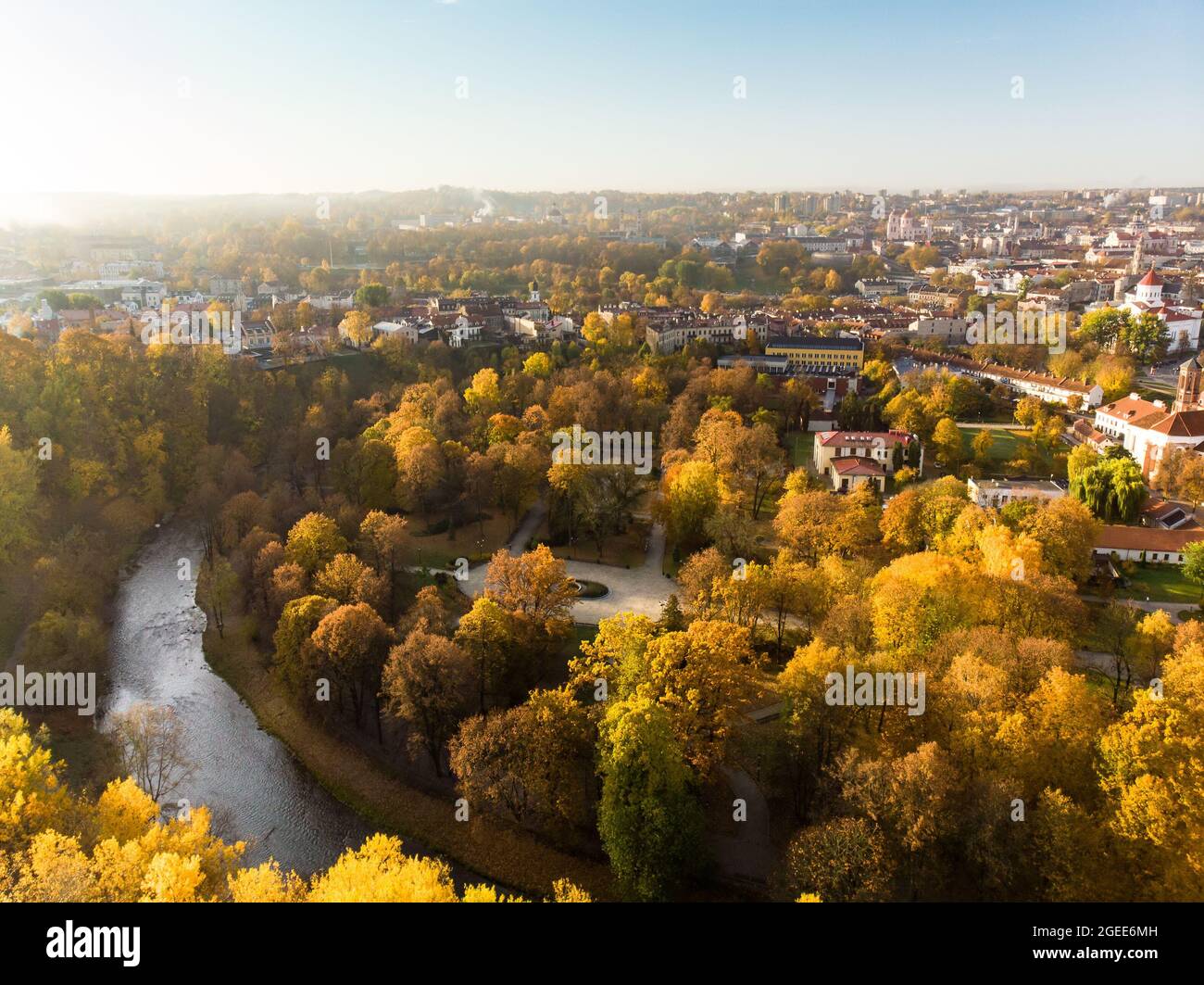 Beautiful vilnius city panorama hi-res stock photography and images - Alamy