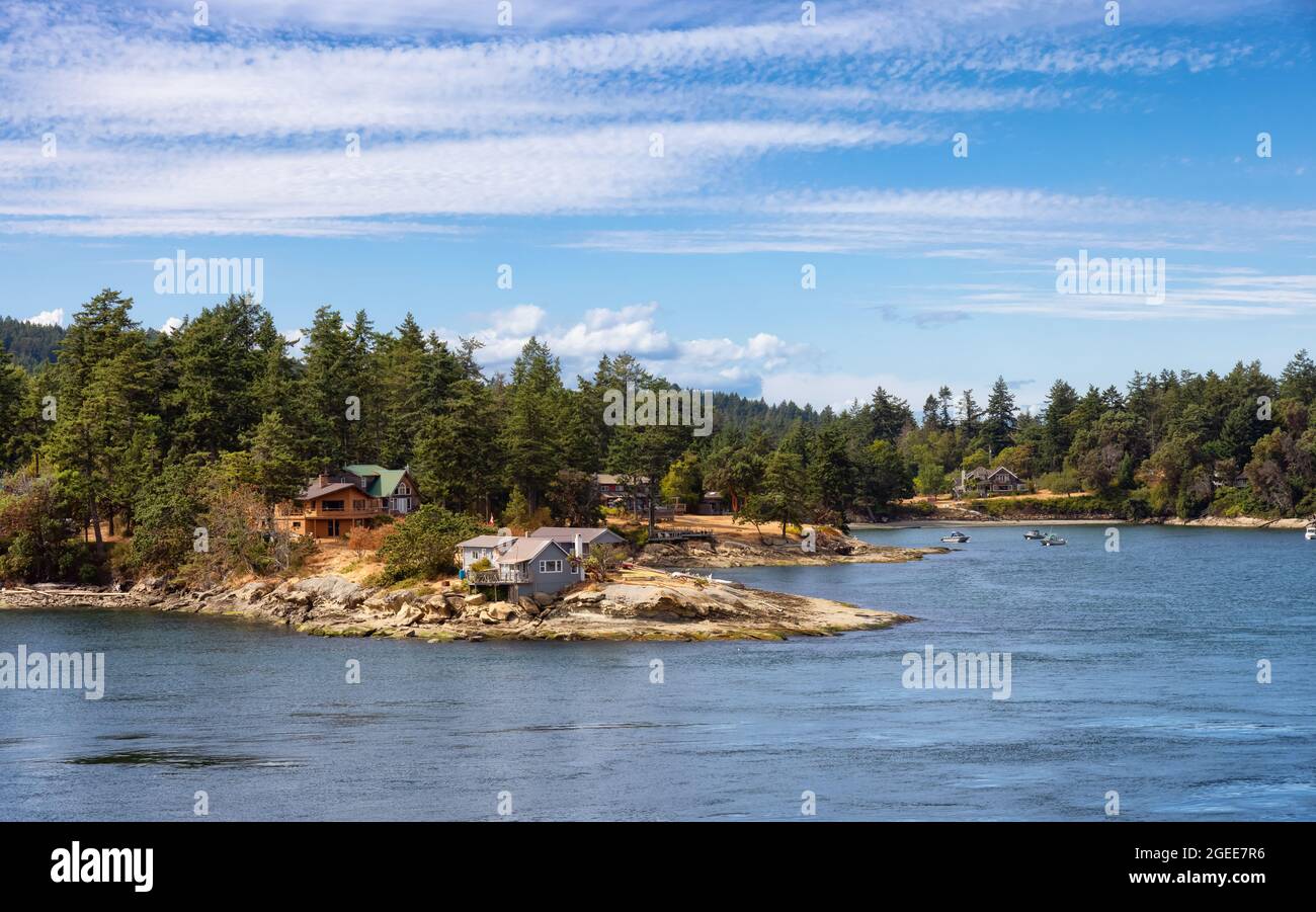 Canadian gulf islands hi-res stock photography and images - Alamy