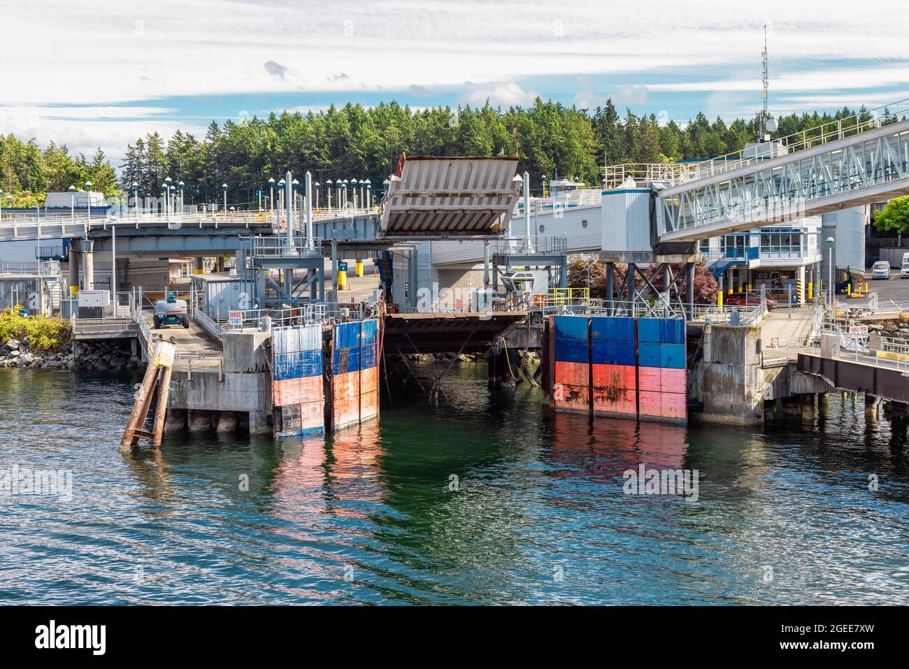 BC Ferries Terminal in Swartz Bay Stock Photo - Alamy