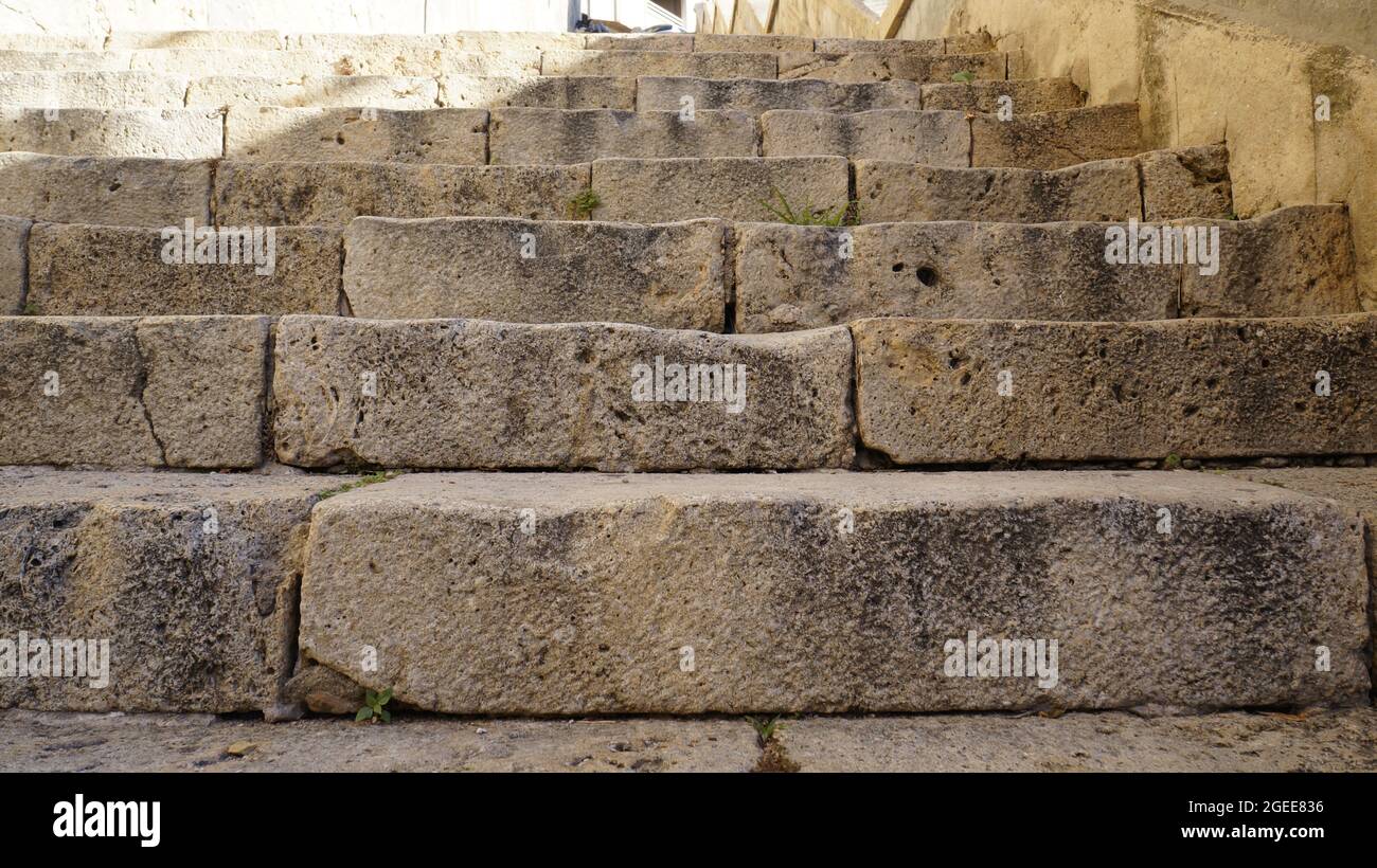 Old stairway on a sunny day outdoors Stock Photo - Alamy