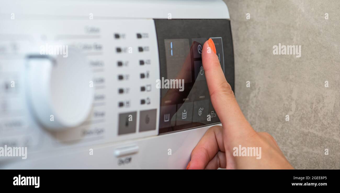 Turn On Washing Machine