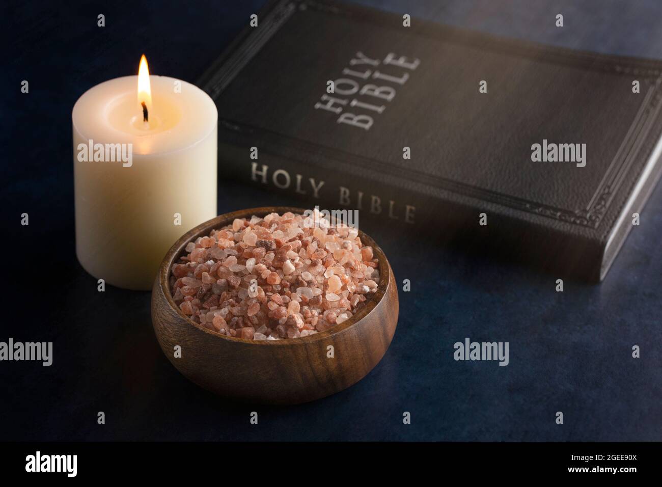 Salt and Light a Teaching Illustration from Jesus Stock Photo - Alamy