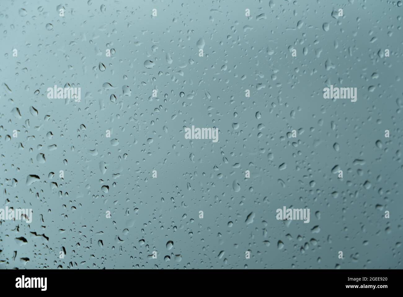 Water droplets on glass Stock Photo - Alamy