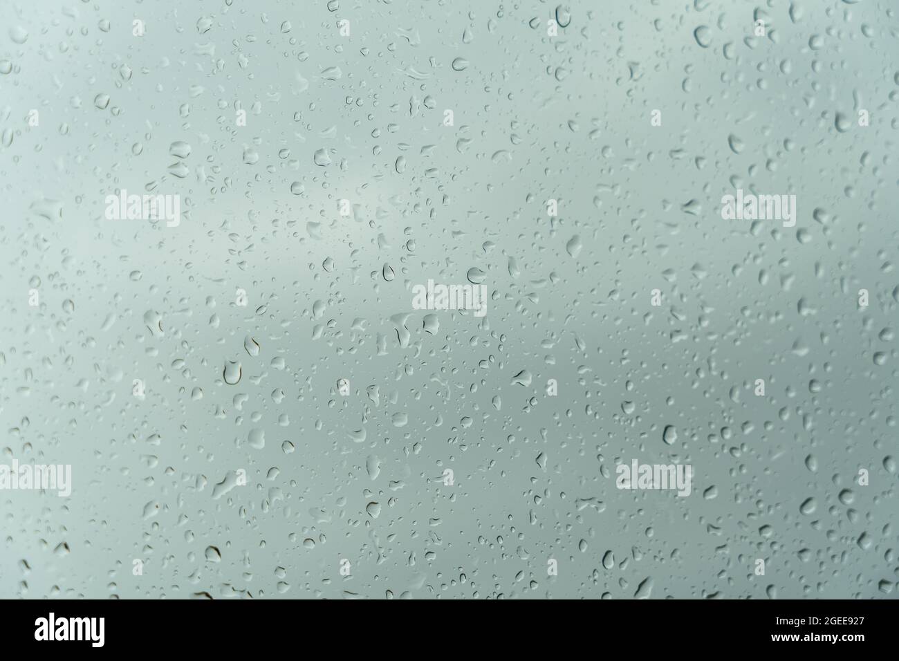 Water droplets on glass Stock Photo - Alamy