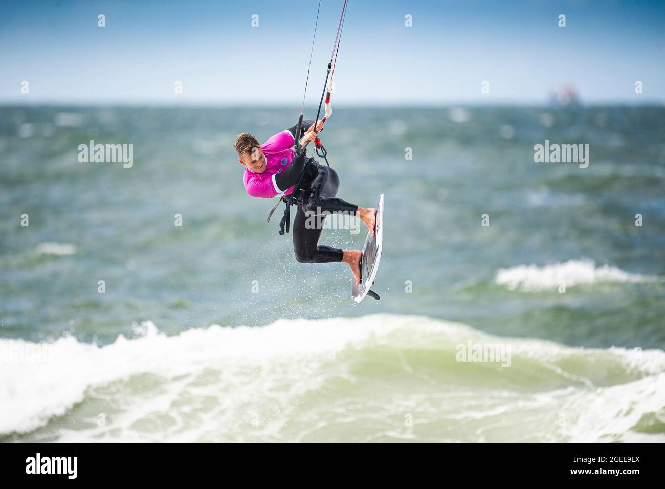 Sylt, Germany. 19th Aug, 2021. Land Rover Kitesurf World Cup Sylt 2021 ...