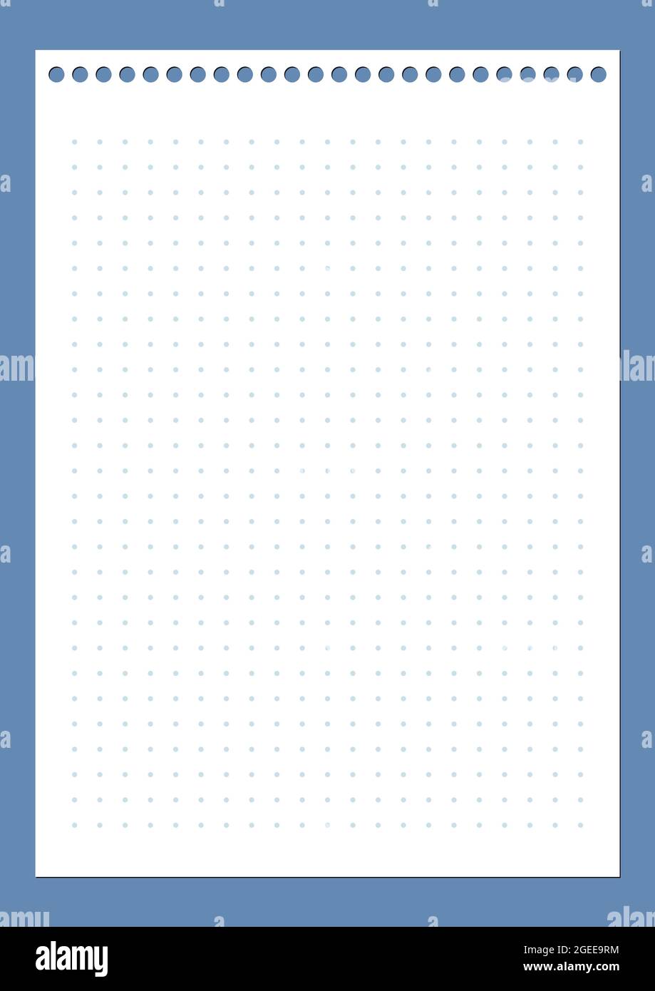 Grid paper. Dotted grid on white background. Abstract dotted ...