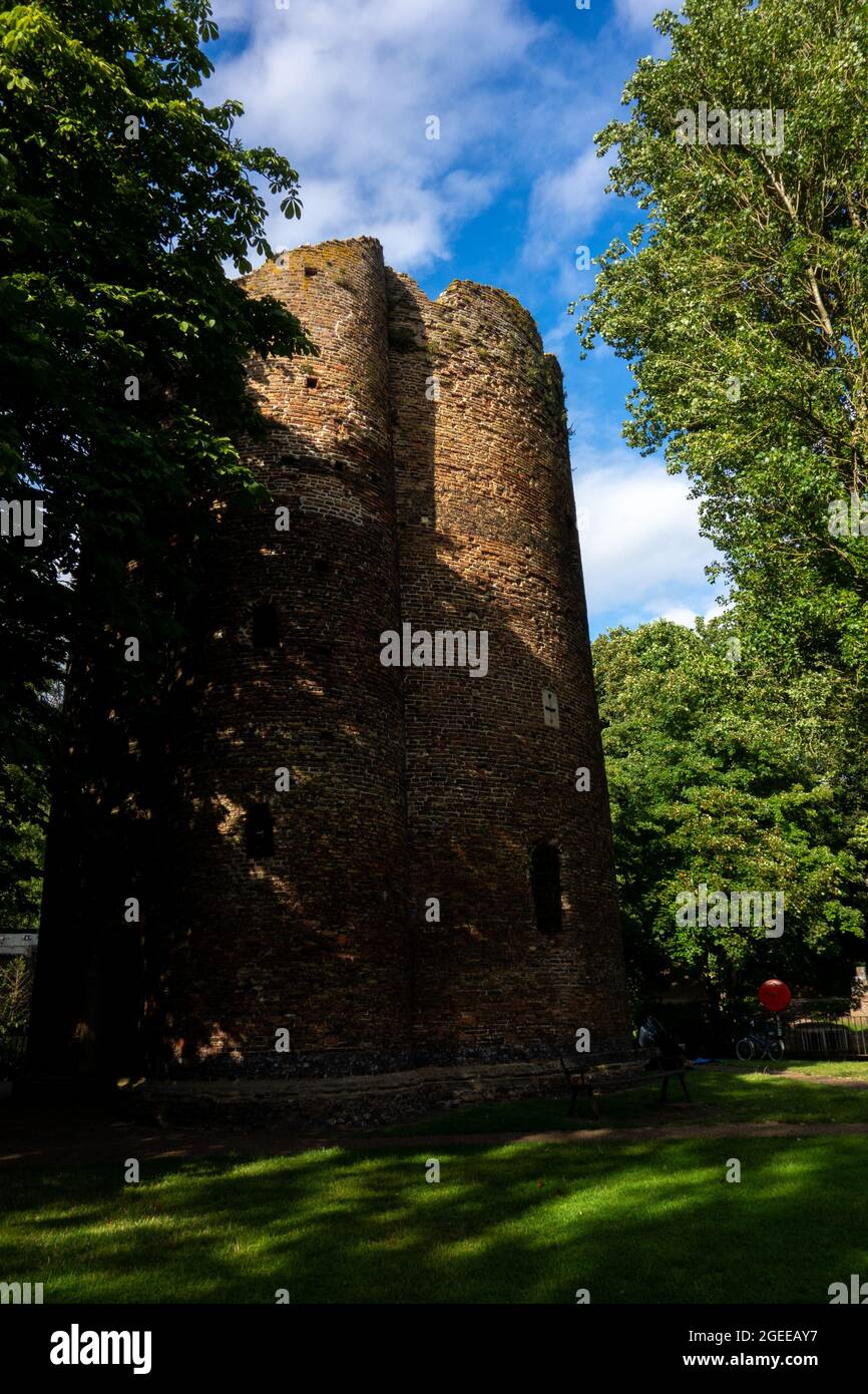 Cow tower Norwich Stock Photo - Alamy