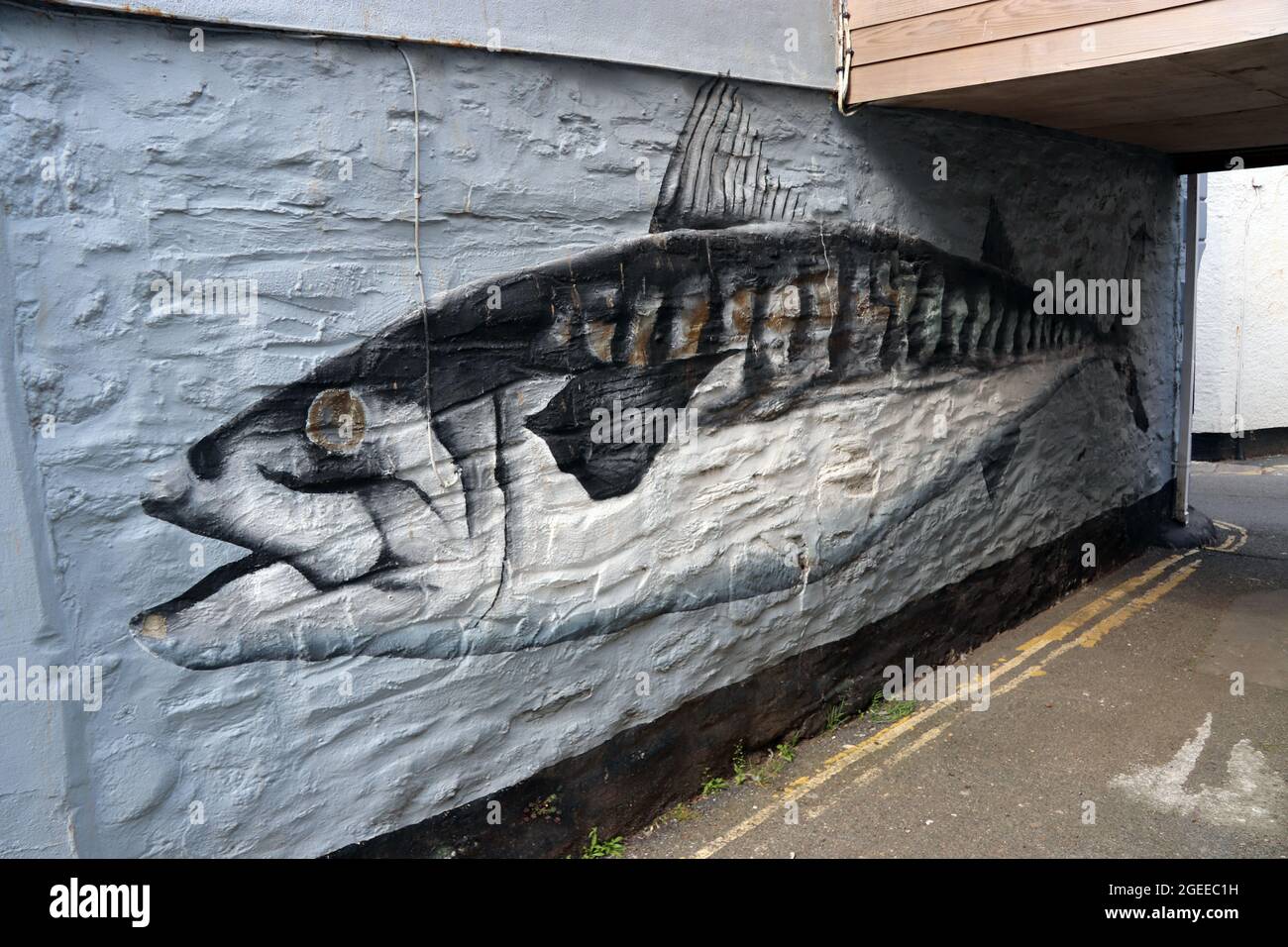 Graffiti cornwall hi-res stock photography and images - Alamy