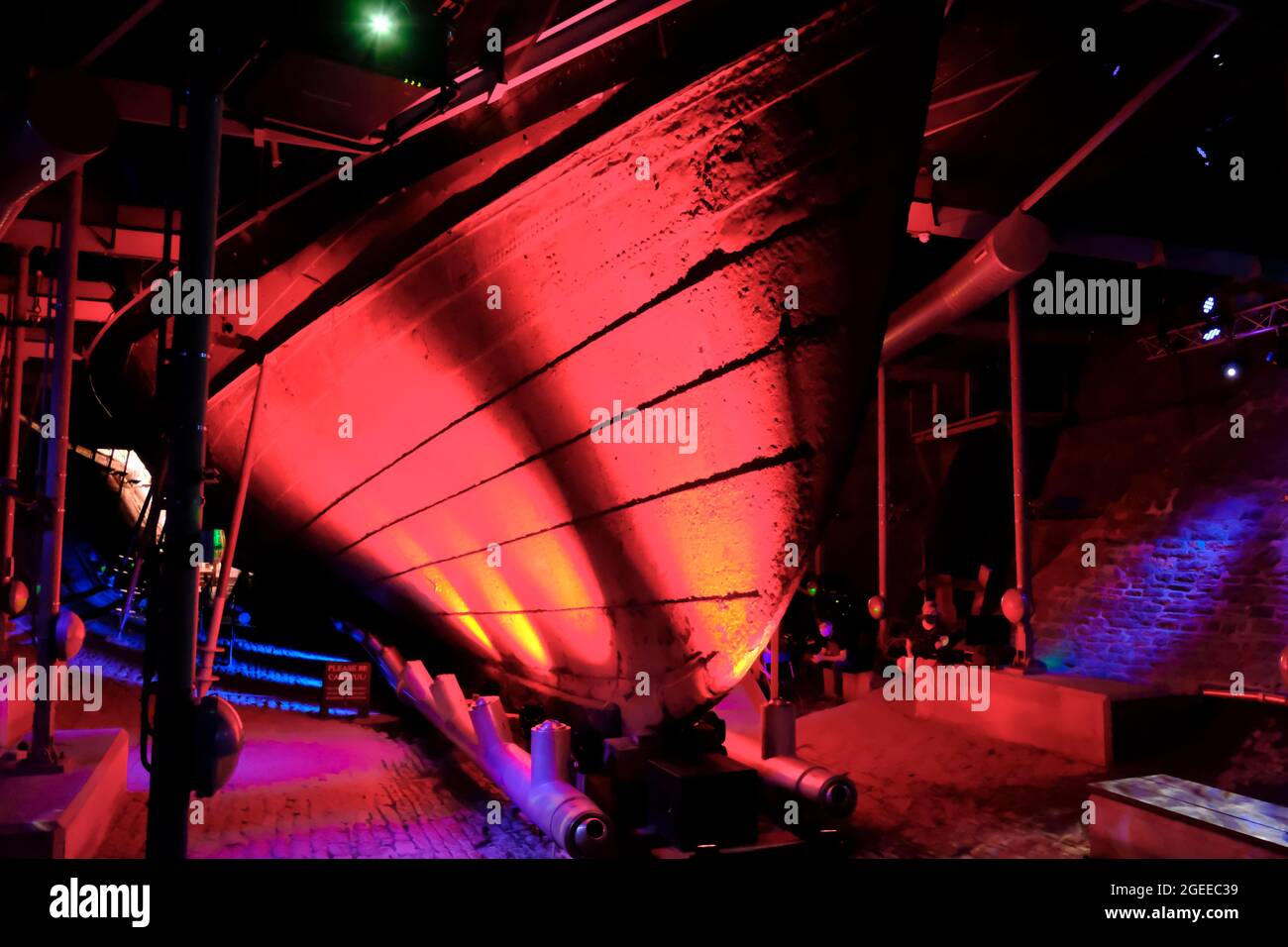 Bristol, 19th August 2021. Bristol's top attraction the SS Great ...